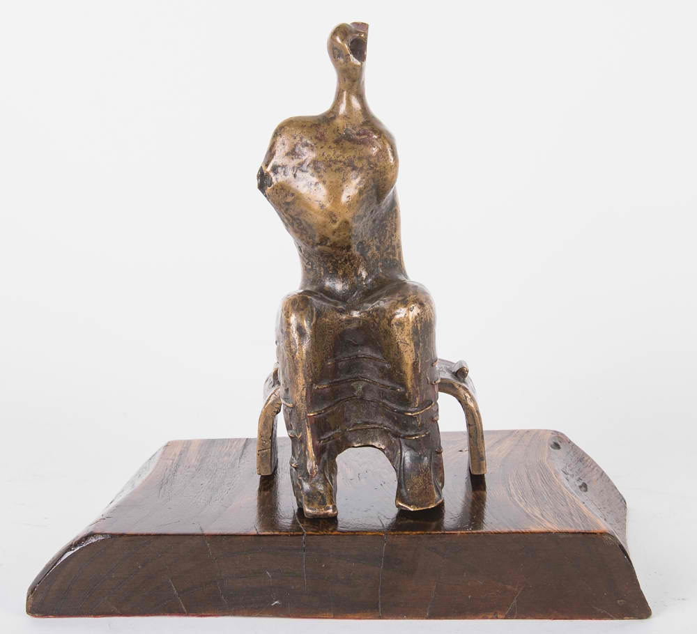 Henry Moore | Armless Seated Figure (1957) | MutualArt