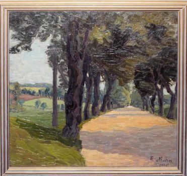 Richard Mahn | Sommerliche Voralpenlandschaft (1928) | MutualArt