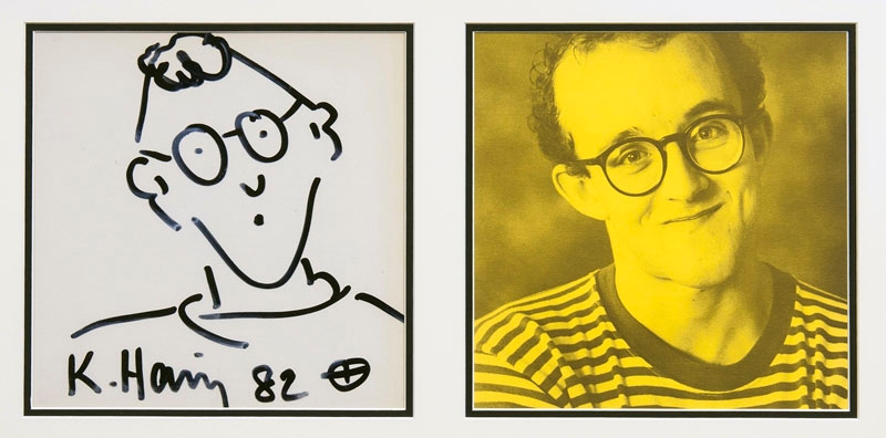 Keith Haring | Self Portrait | MutualArt