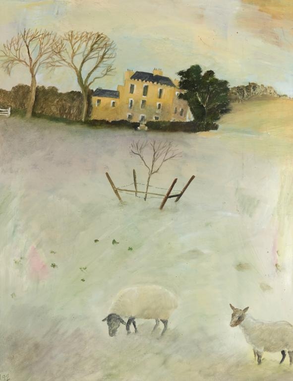 Tessa Newcomb | SIBTON HALL IN WINTER (1992) | MutualArt