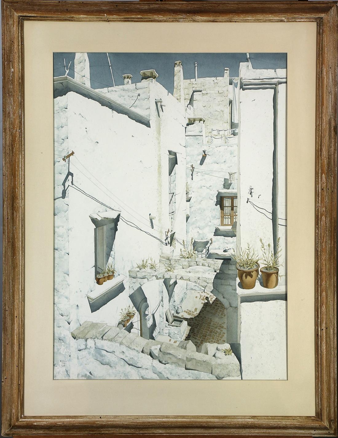 Robert Banks | Mediterranean Walkway (1964) | MutualArt