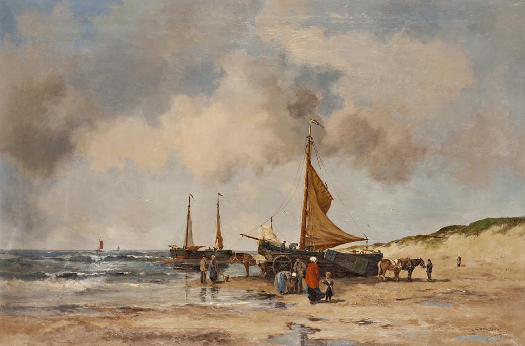 Dorus Arts | Beach Scene | MutualArt