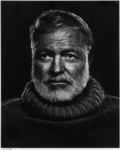 Yousuf Karsh | Ernest Hemingway (1957) | MutualArt