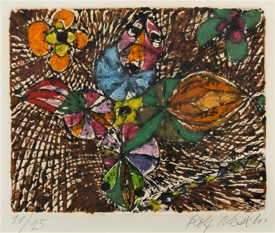 Rolf Nesch | Blume | MutualArt