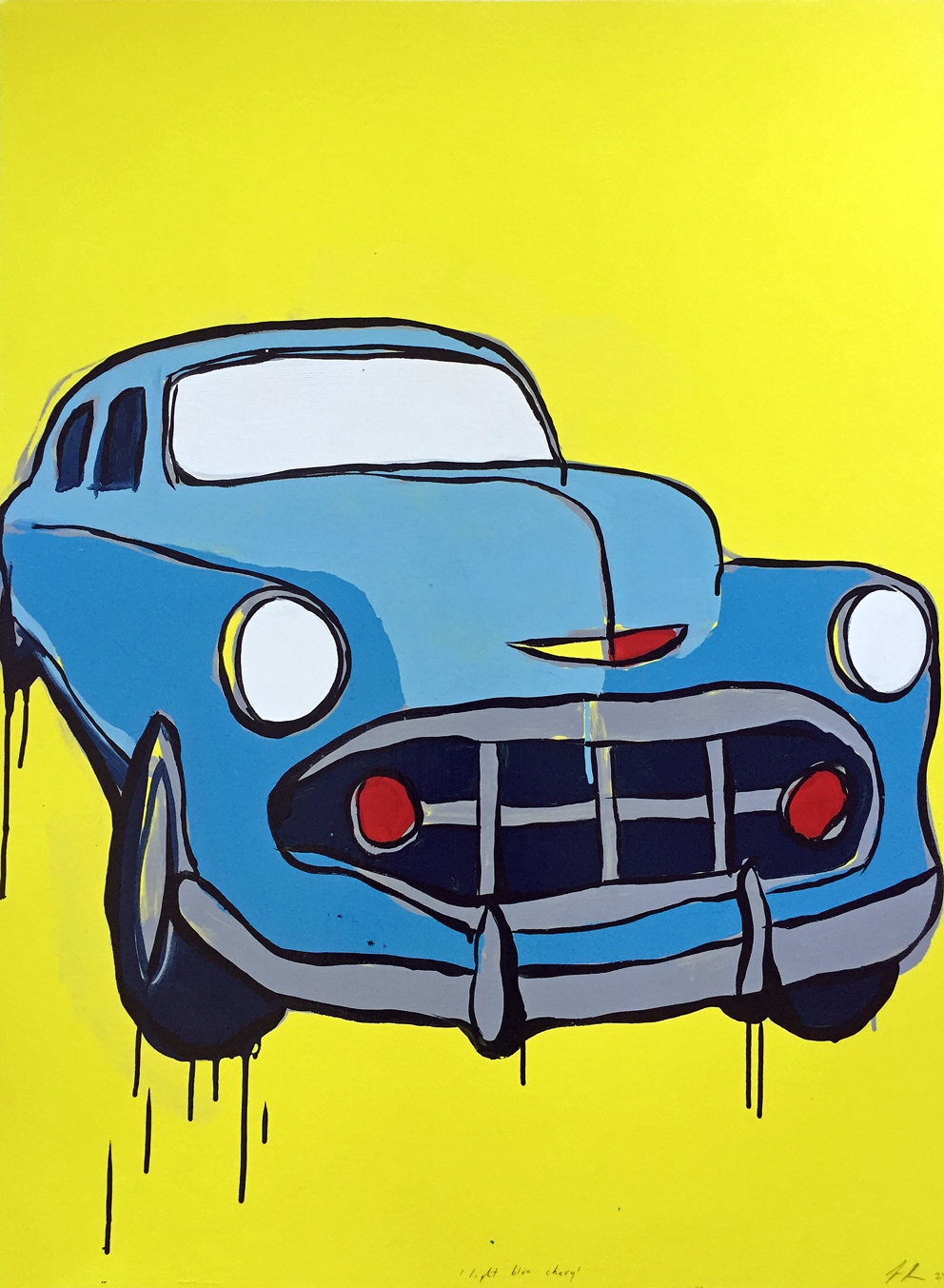 Jasper Knight | Light Blue Chevy | MutualArt