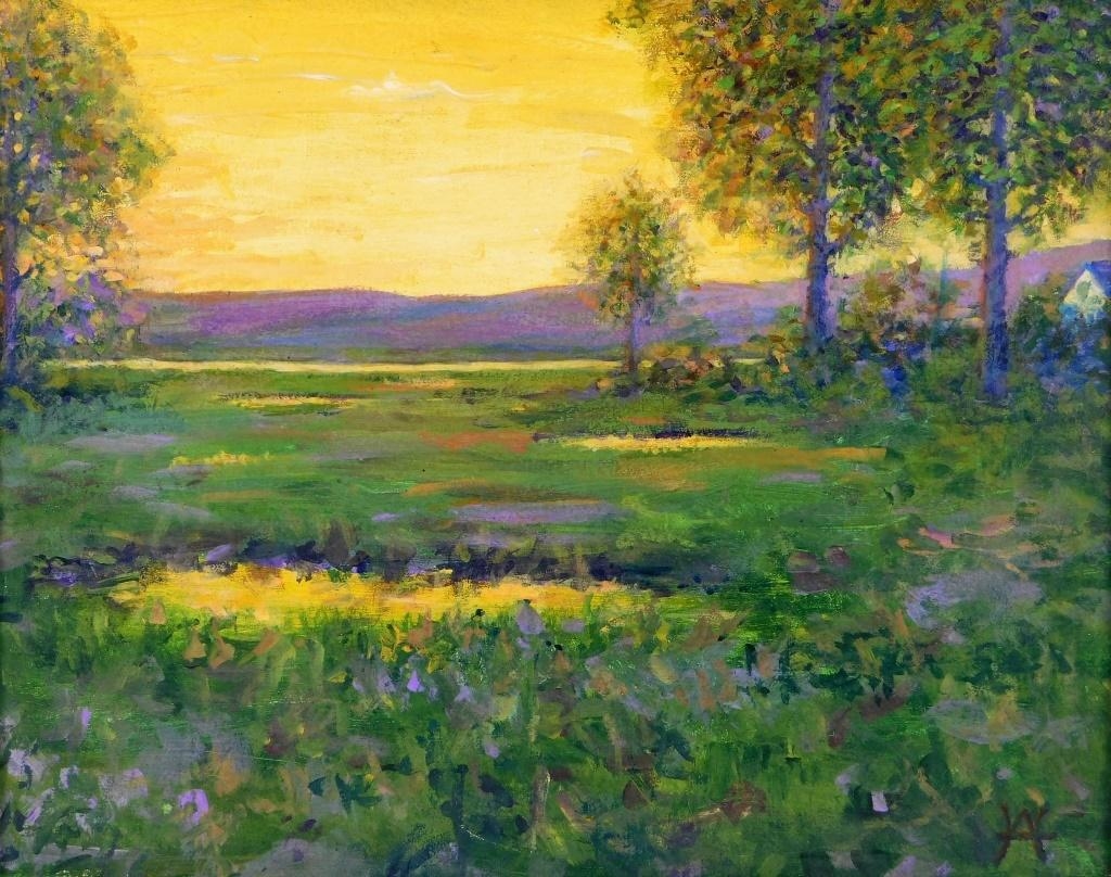Summer Landscape Painting