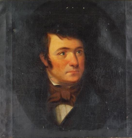 John H. Thompson | Portrait Painting of John Nicholson (1834) | MutualArt