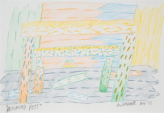 Gavin Chilcott | Hitching Post (1977) | MutualArt