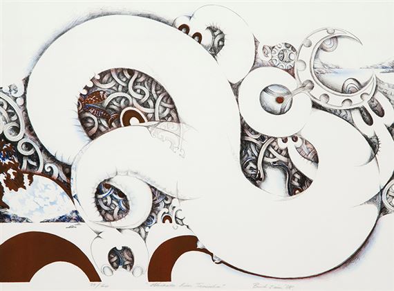 Buck Nin | Waikato River Taniwha (1988) | MutualArt