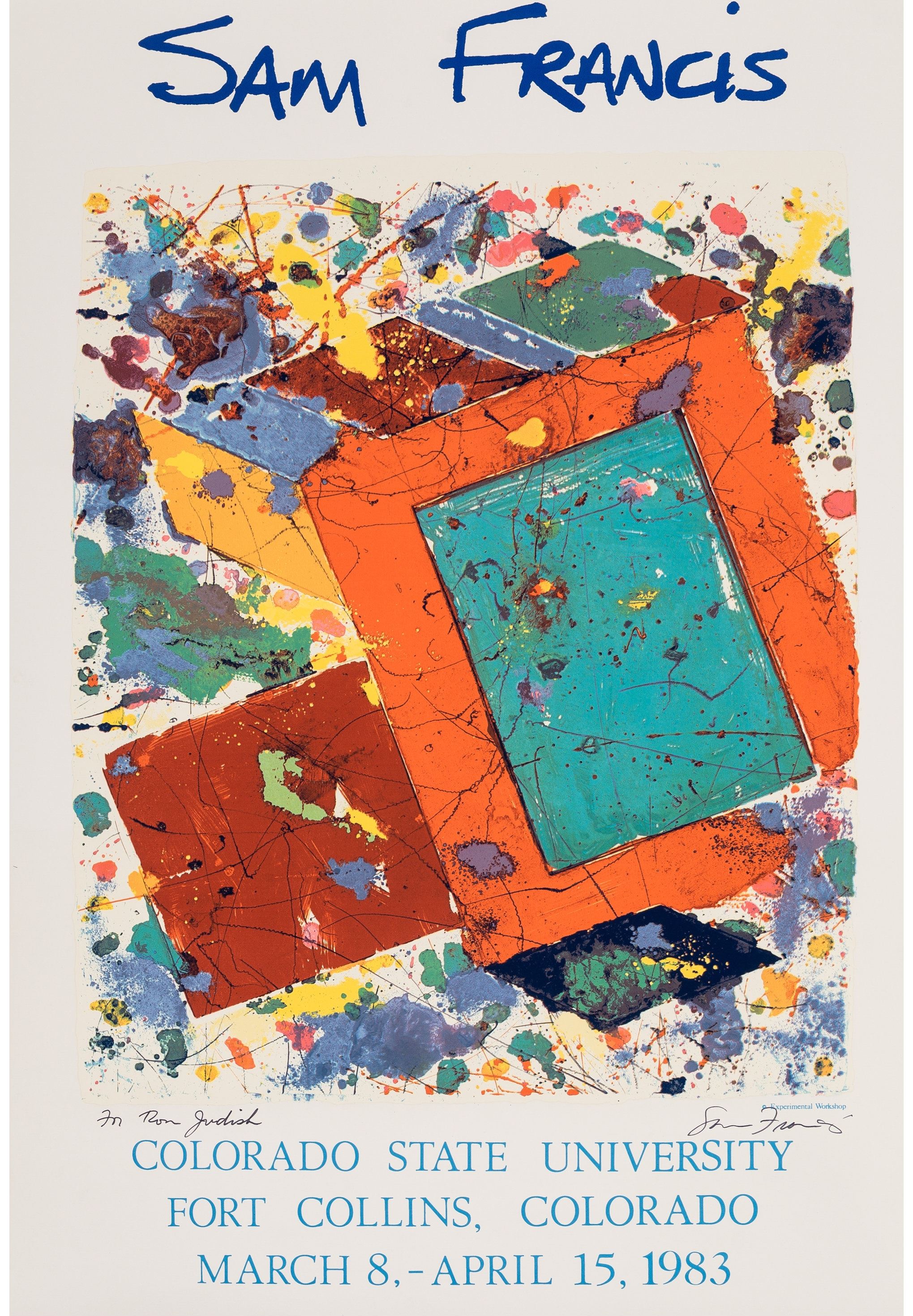 Francis Sam | Sam Francis (1982) | Compare similar artworks | MutualArt