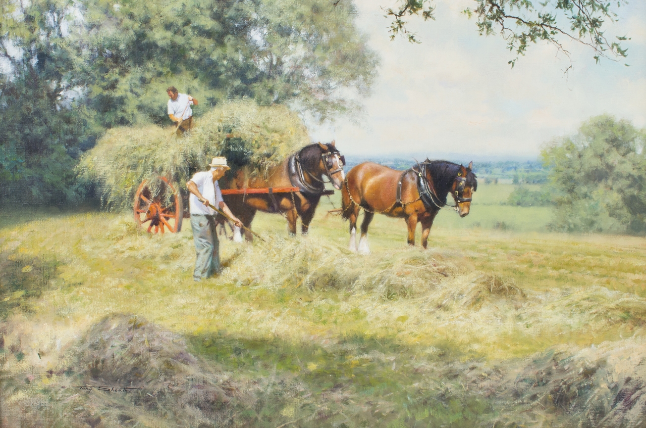 Tony Sheath | Harvest Scene | MutualArt