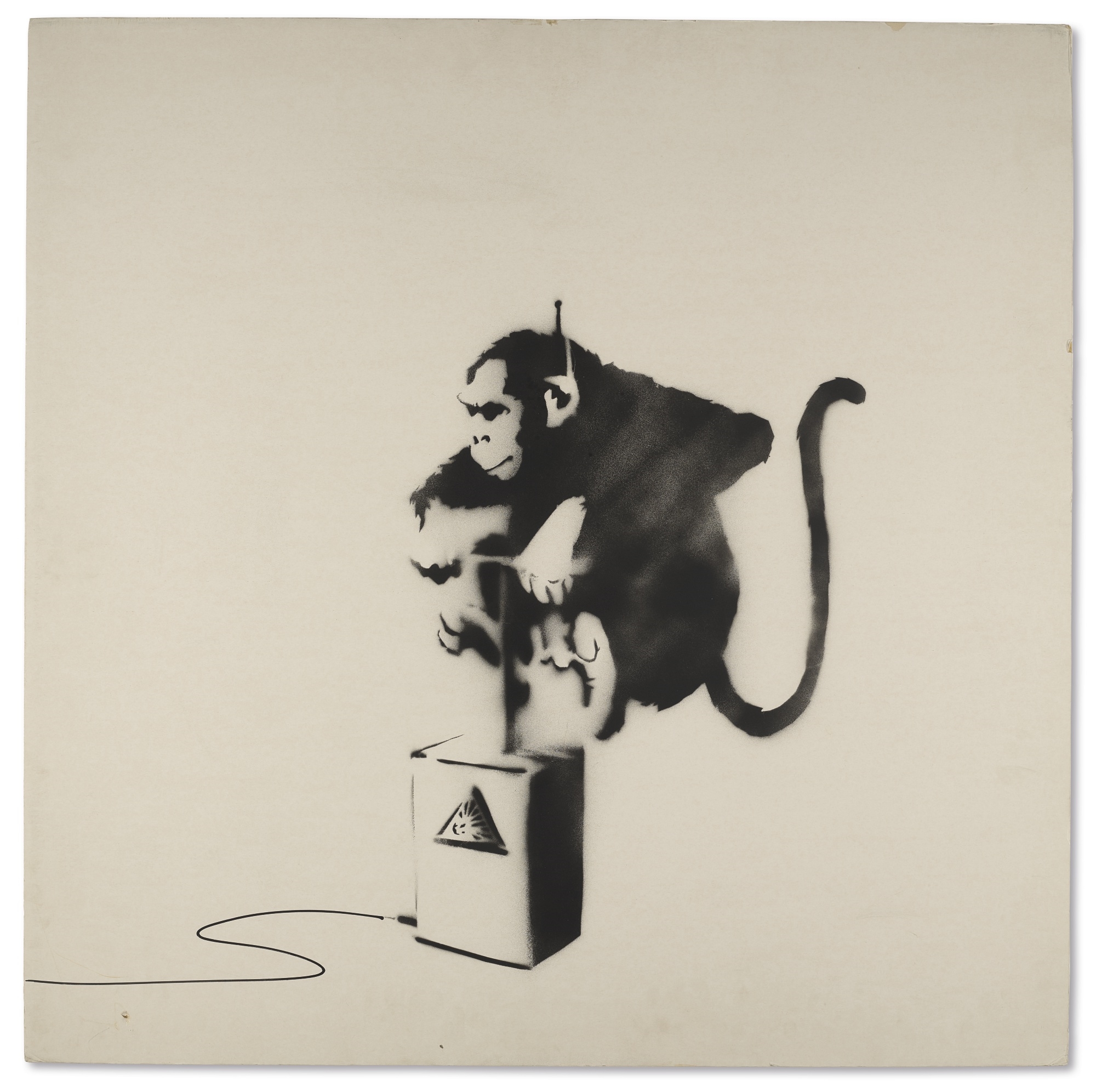 Banksy | MONKEY DETONATOR (2002) | MutualArt