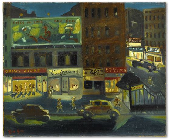 Yun Gee | NEW YORK NIGHT | MutualArt