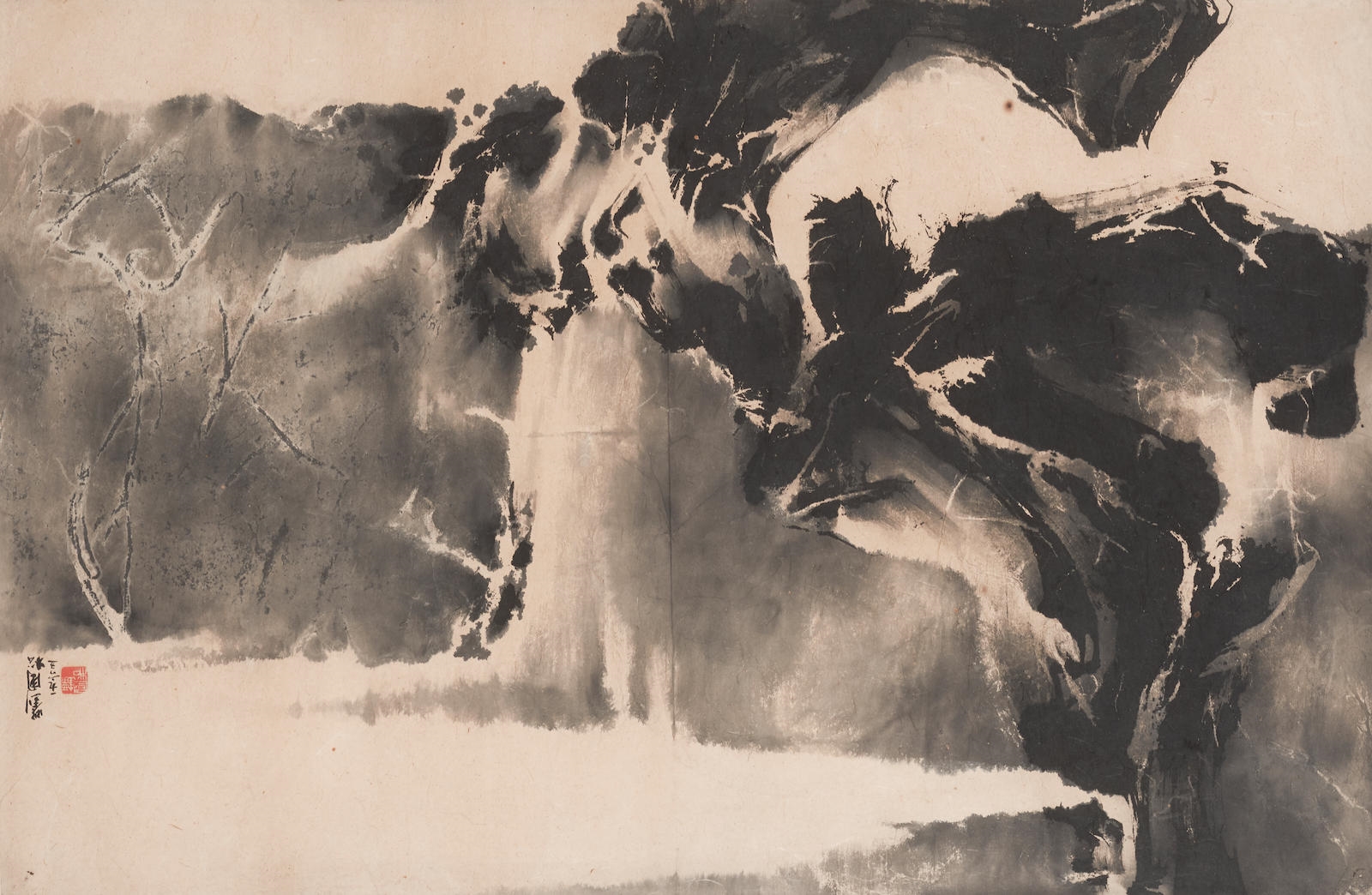 Liu Kuo-Sung | Landscape (1965) | MutualArt