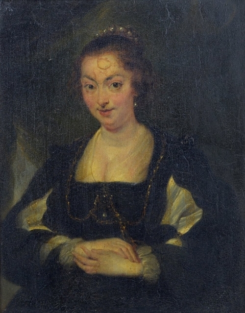 Peter Paul Rubens | Portrait of Isabella Brant | MutualArt