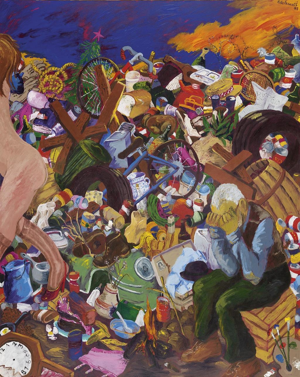 Robert Colescott | Wishing (1985) | MutualArt