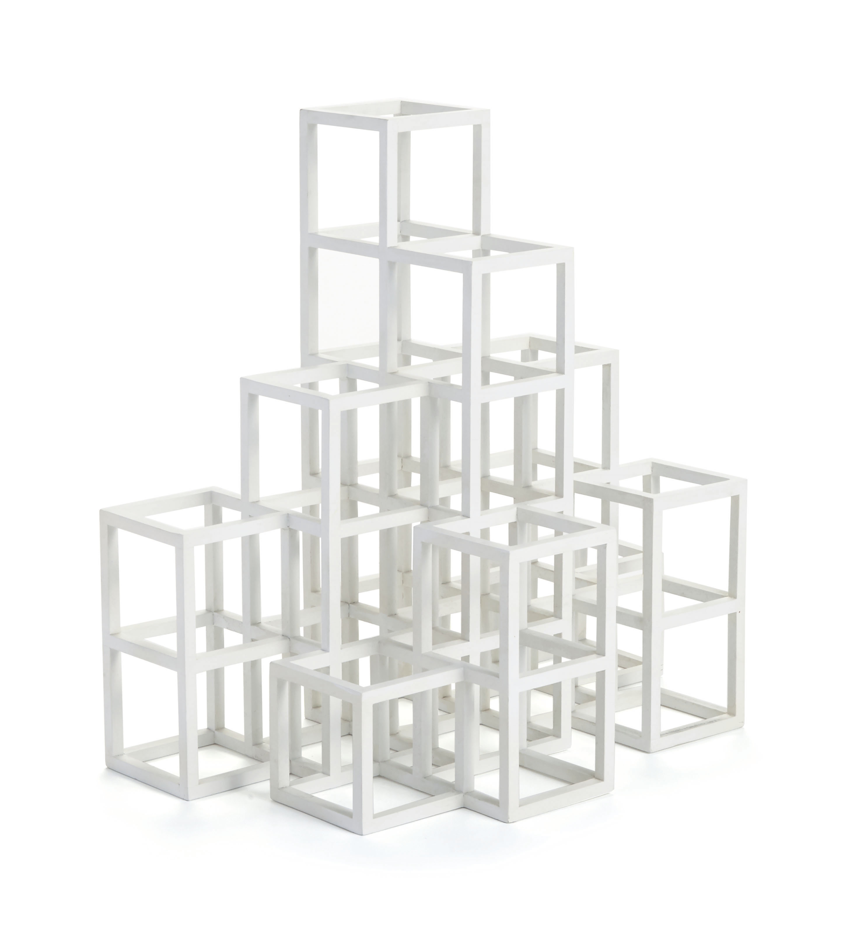 Sol LeWitt | Open Cube Structure (1998) | MutualArt