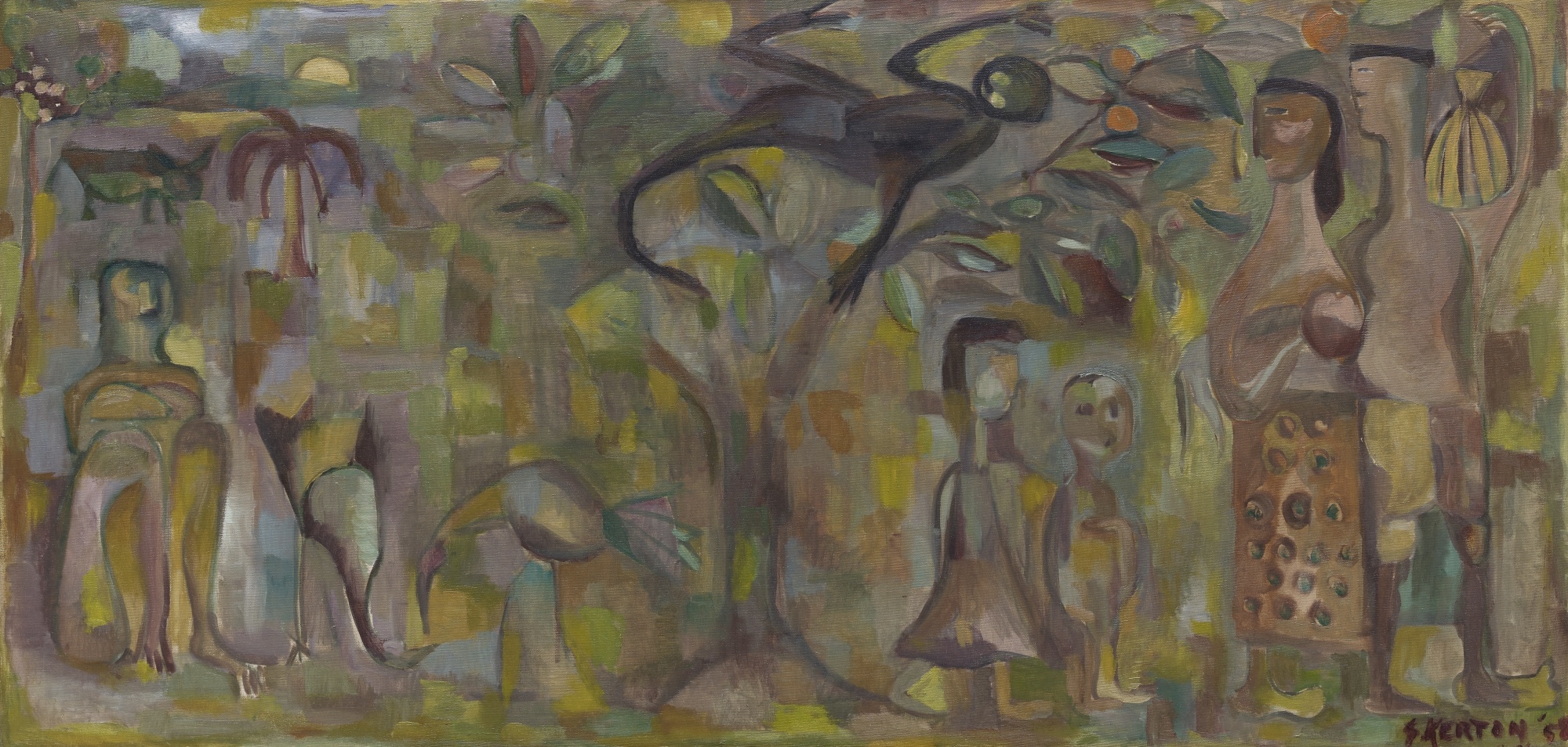 Sudjana Kerton | VILLAGE (1958) | MutualArt