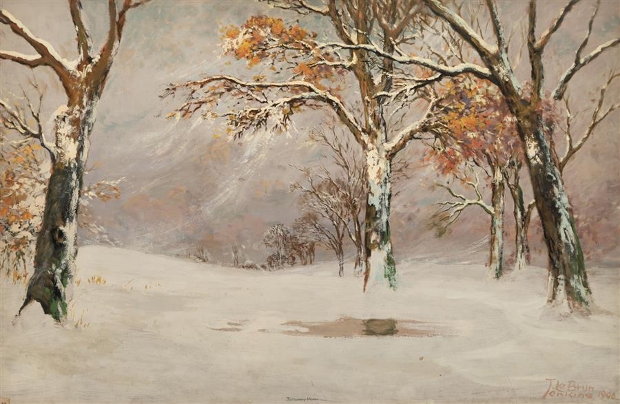 Jenkins Lebrun | Winter Scene (1940) | MutualArt