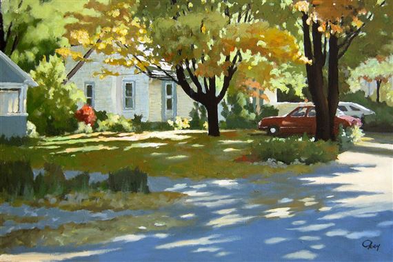 Ronald N. Okey | Dappled Sunlight, Old Niagara | MutualArt