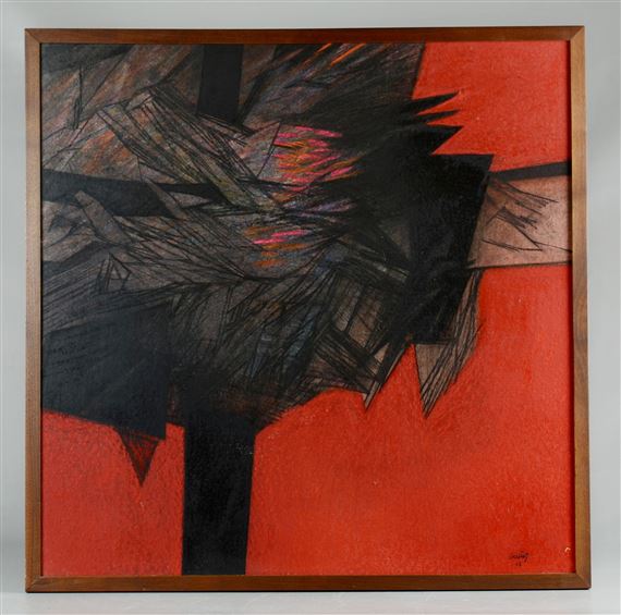 Alan Gussow | Crucifixion Structure 7 | MutualArt