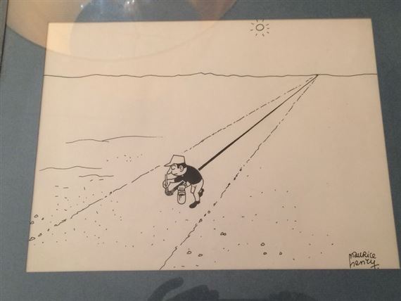 Maurice Henry | Trace la route | MutualArt