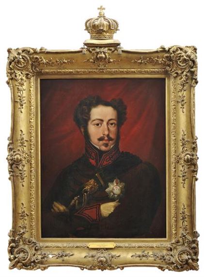 Portuguese School, 19th Century | Portrait of D. Pedro IV, King of Portugal and 1st Emperor of ...