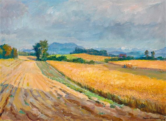 Caspar Joseph Herrmann | 4 Artworks at Auction | MutualArt