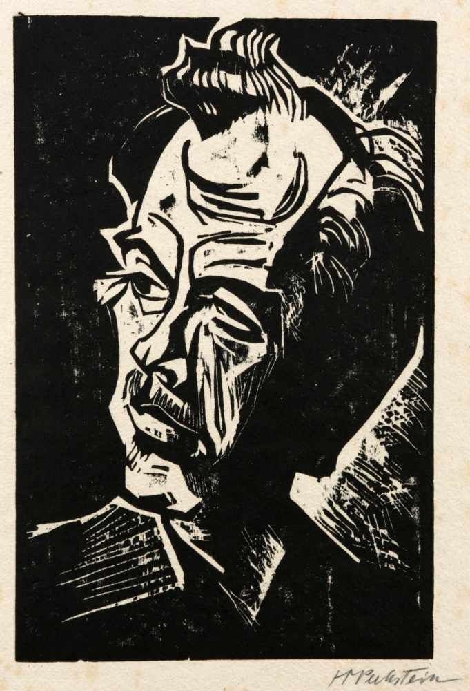 Max Pechstein | Ein Musiker (1918) | MutualArt