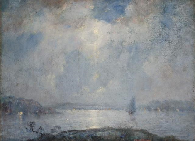 Joseph Henry Boston | Moonlit Night | MutualArt