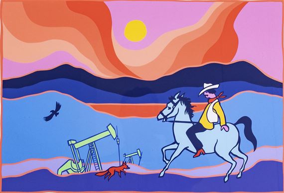 Ted Harrison | Alberta Oil (1997) | MutualArt