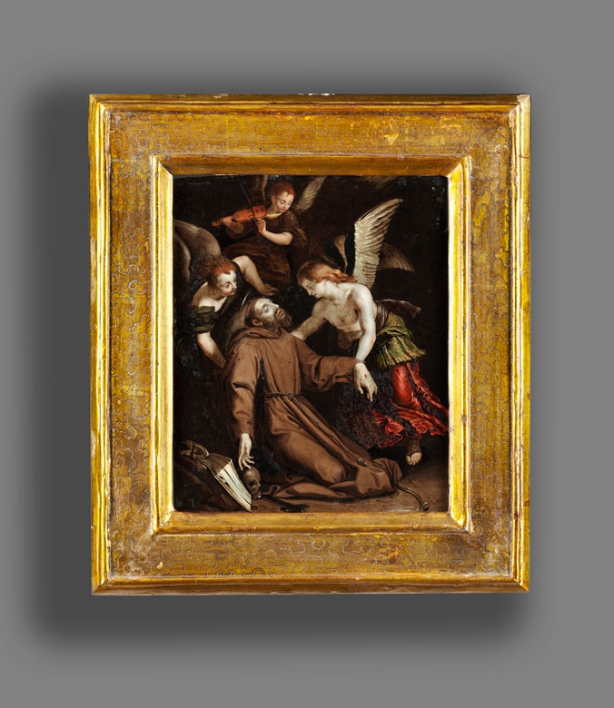 Peter Paul Rubens | SAINT FRANCIS HELD BY THE ANGELS | MutualArt