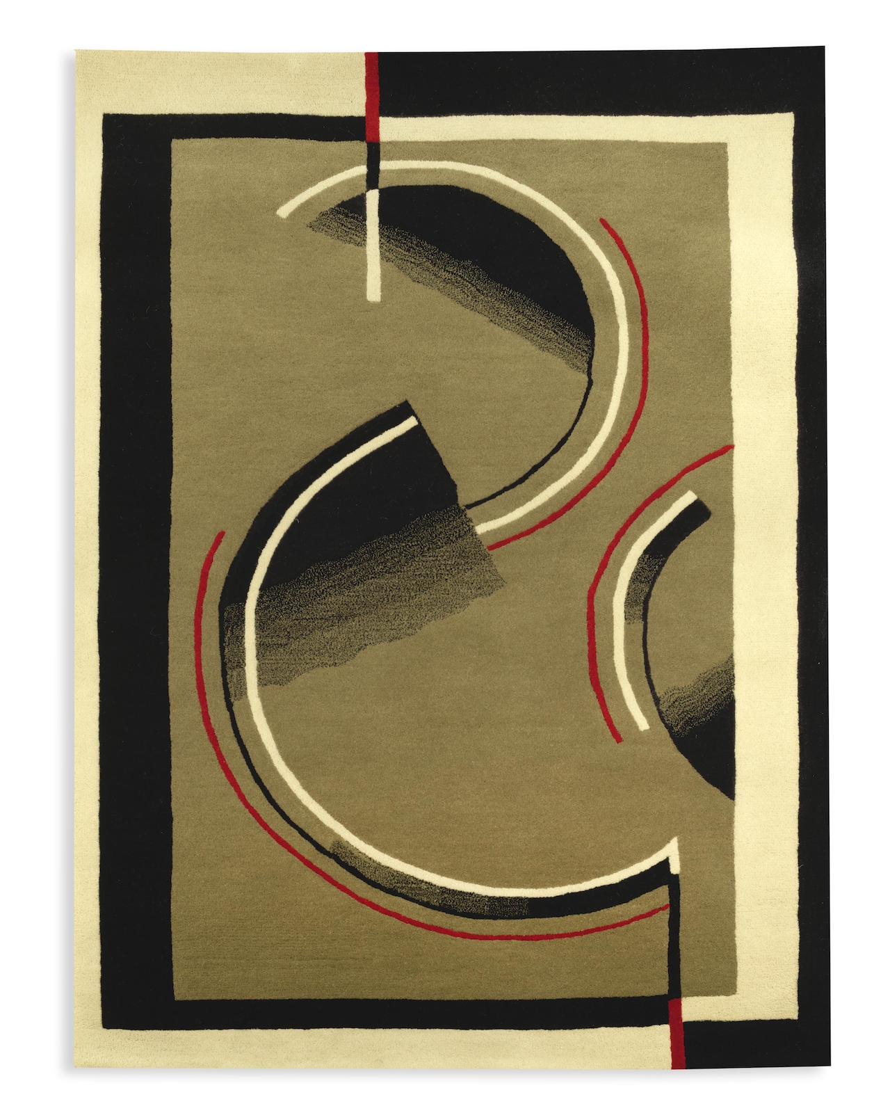 Marion Dorn | AN ART DECO-STYLE HAND-TUFTED WOOL RUG | MutualArt