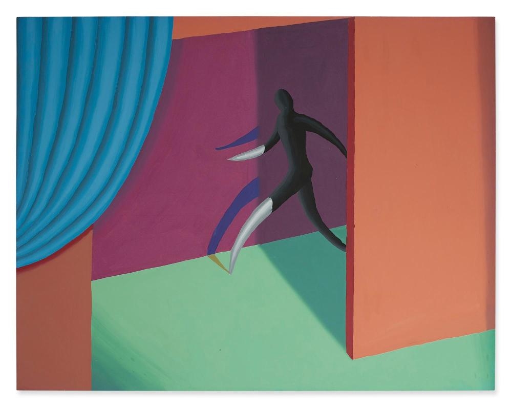 Jedd Garet | Man in Hallway (1980) | MutualArt