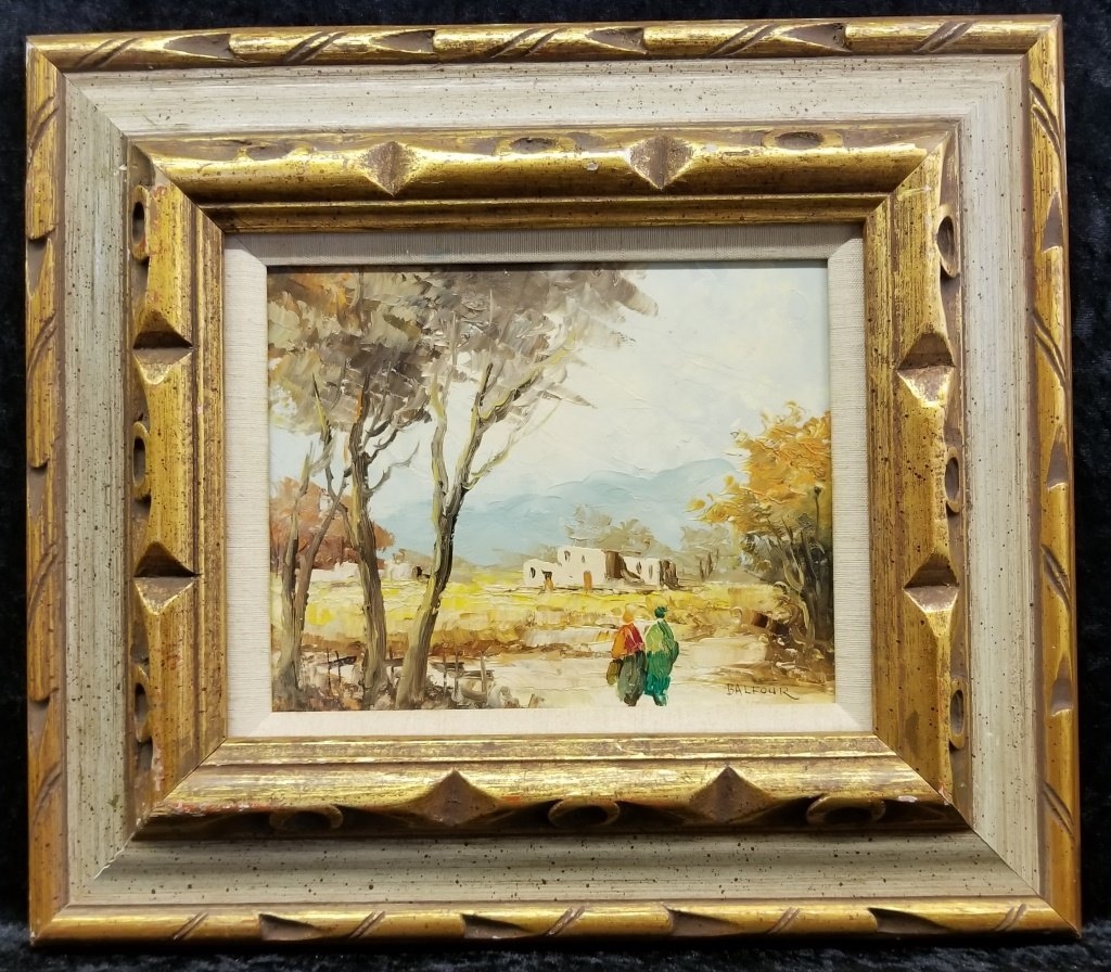 James Lawson Balfour | Figure Resting by the Tree (1907) | MutualArt