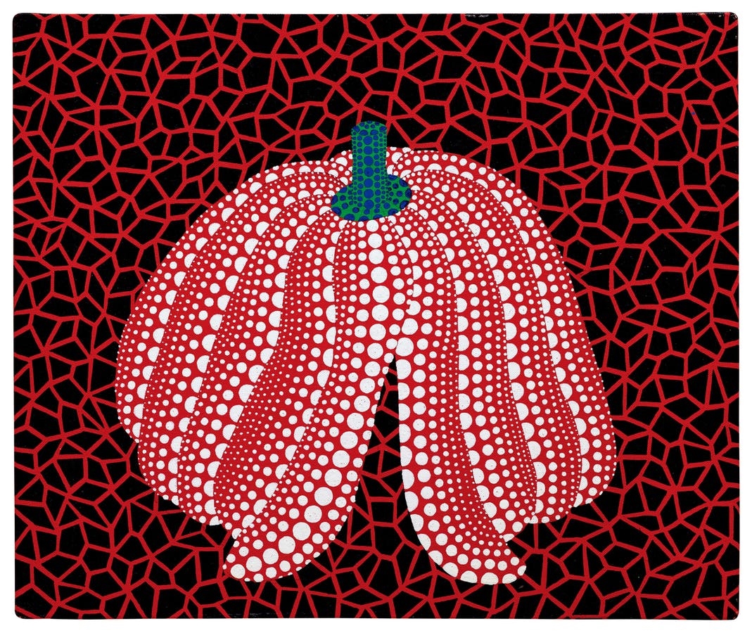 Yayoi Kusama | Red Pumpkin (1989) | MutualArt
