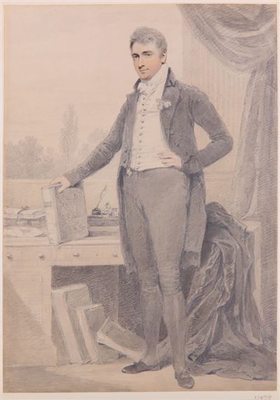 Henry Edridge | Portrait of a Gentleman | MutualArt