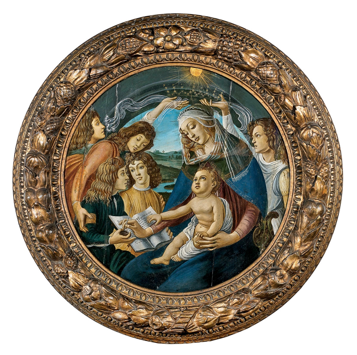 Sandro Botticelli | A fine rendering of The Madonna of the Magnificat ...