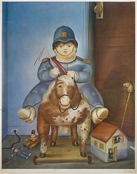 Fernando Botero | Pedrito (1975) | MutualArt