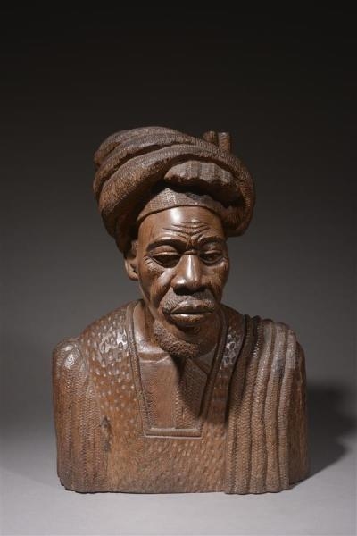 Albert Poels | Buste d'homme africain dit Le Griot | MutualArt