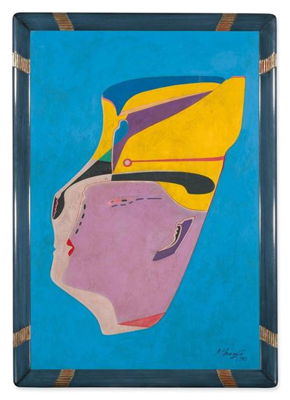 Mikhail Chemiakin | Metaphysical Head - The Wounded Soldier (1982 ...