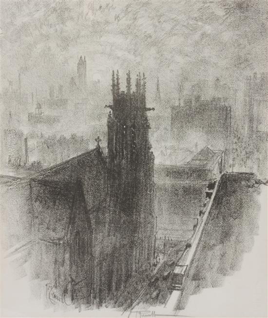 Joseph Pennell | Cityscape | MutualArt