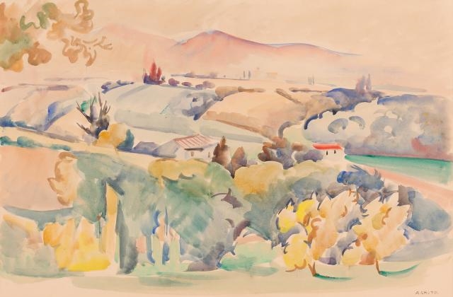 André Lhote | Paysage Panoramique (1930 - 1935) | MutualArt