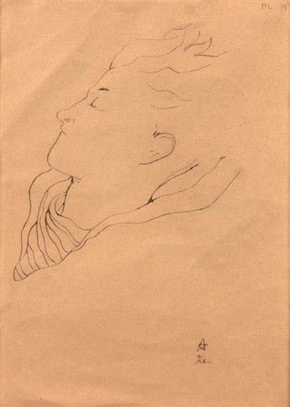 Jean Cocteau | Jean Desbordes endormi (1927 - 1929) | MutualArt
