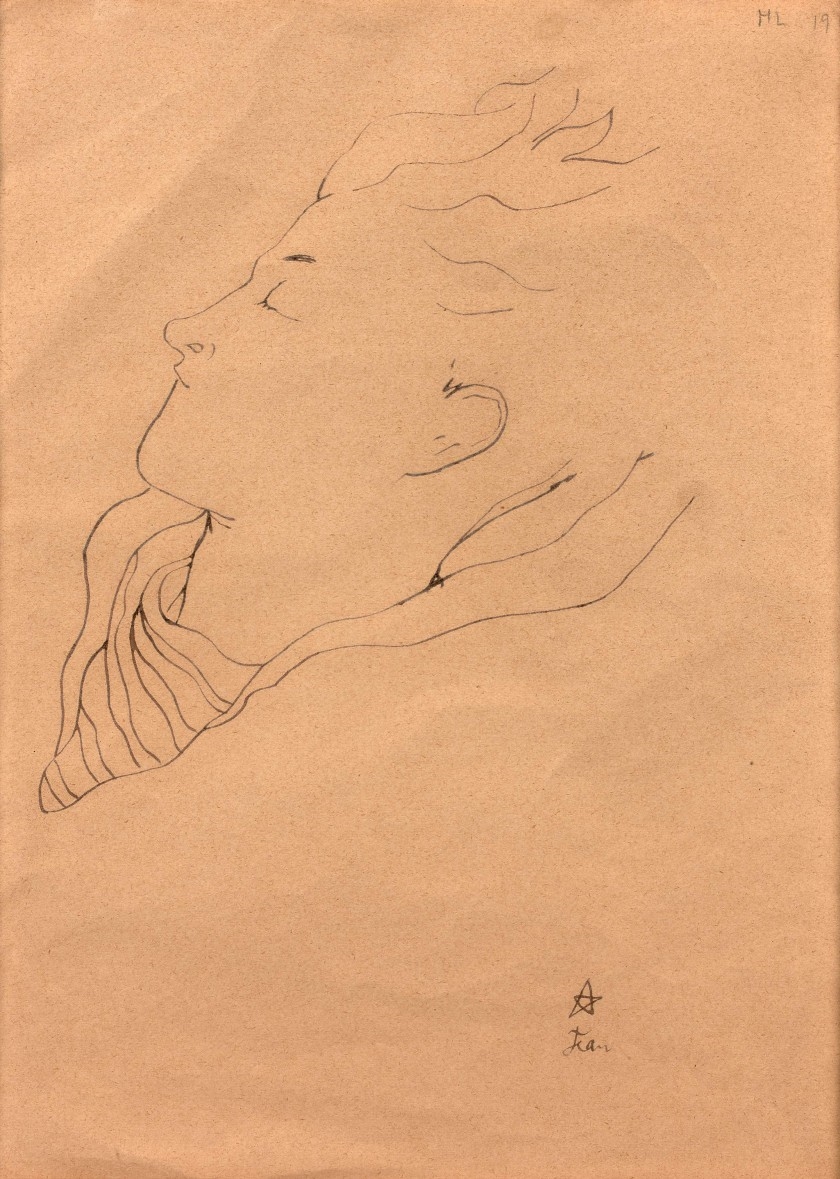 Jean Cocteau | Jean Desbordes endormi (1927 - 1929) | MutualArt