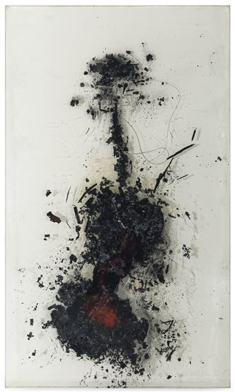 Arman | Violoncelle brûlé (1973) | MutualArt