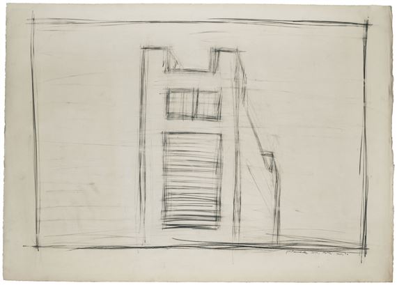 Bob Wilson | Bed & Burling Drawings-Dessin original préparatoire pour l ...