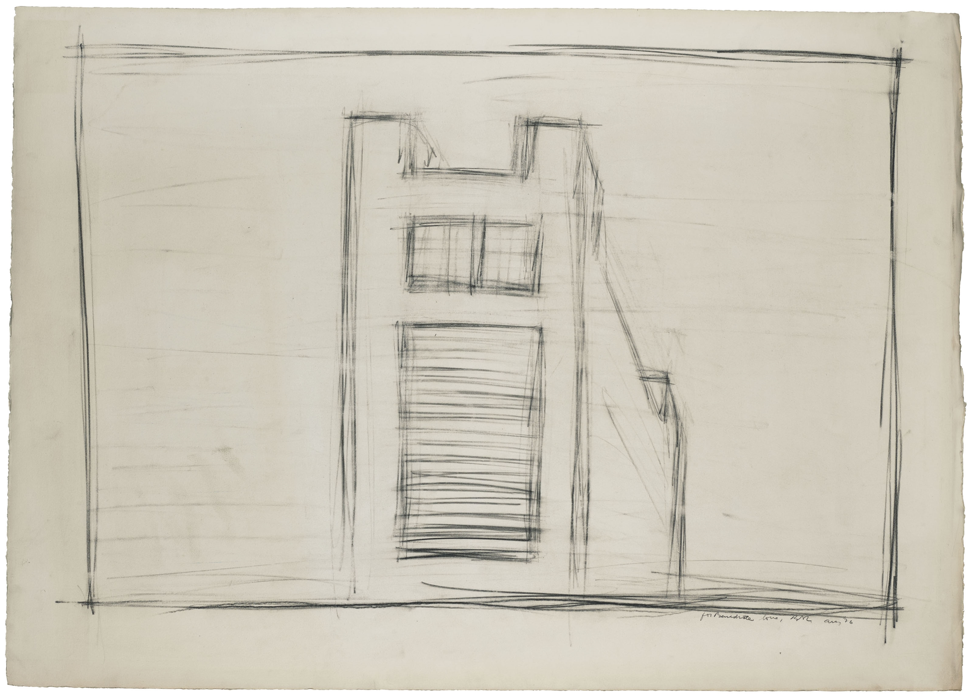 Bob Wilson | Bed & Burling Drawings-Dessin original préparatoire pour l ...