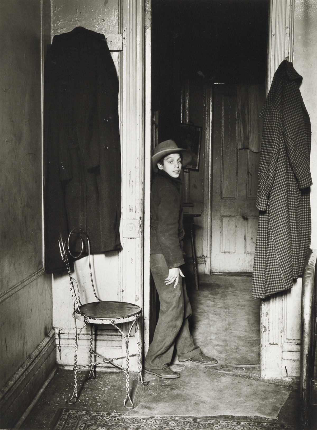 Helen Levitt | Gypsy Boy, N.Y. (East Harlem) (Circa 1940) | MutualArt