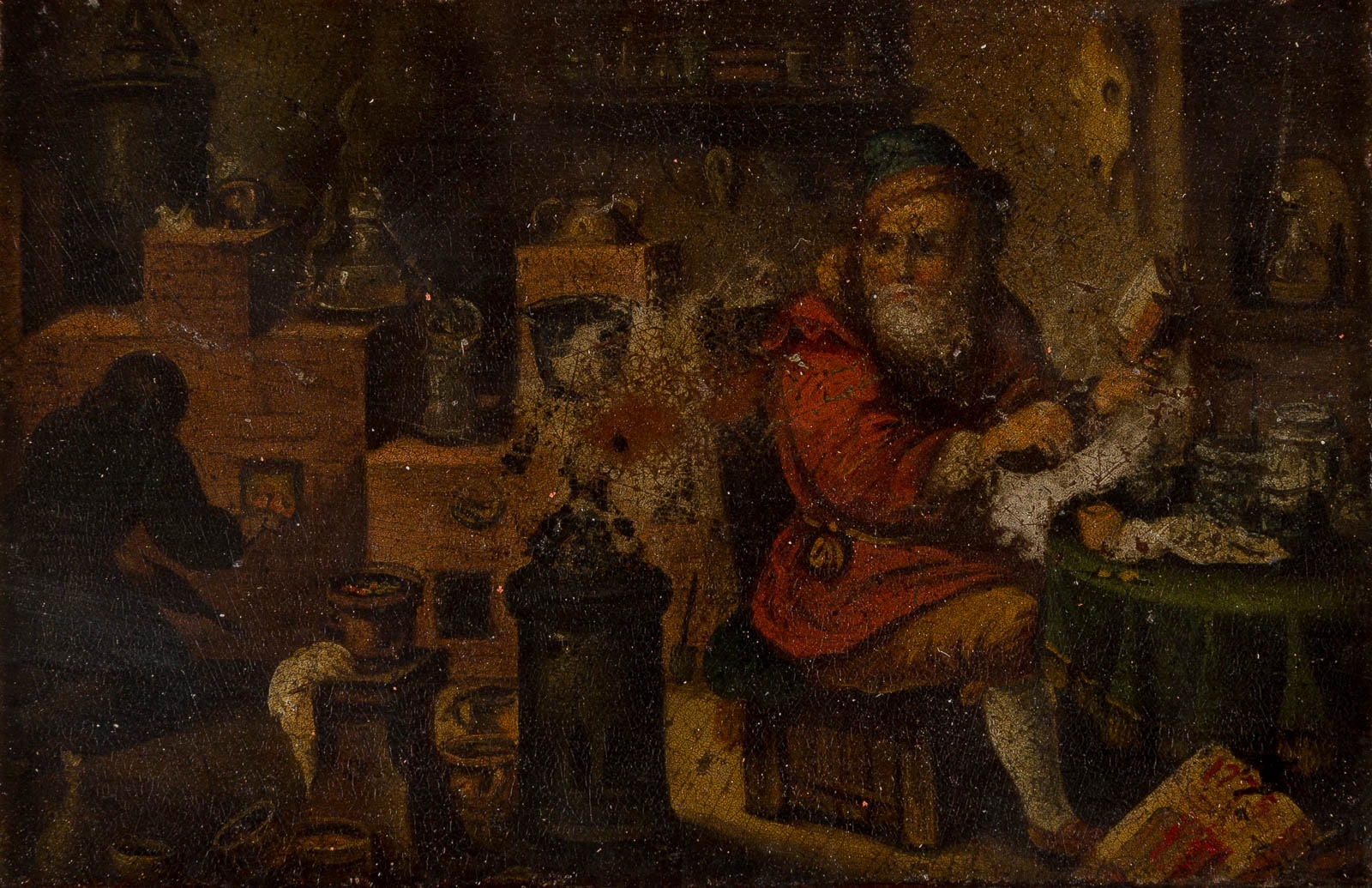 David Teniers the Younger | THE ALCHEMIST (1776) | MutualArt
